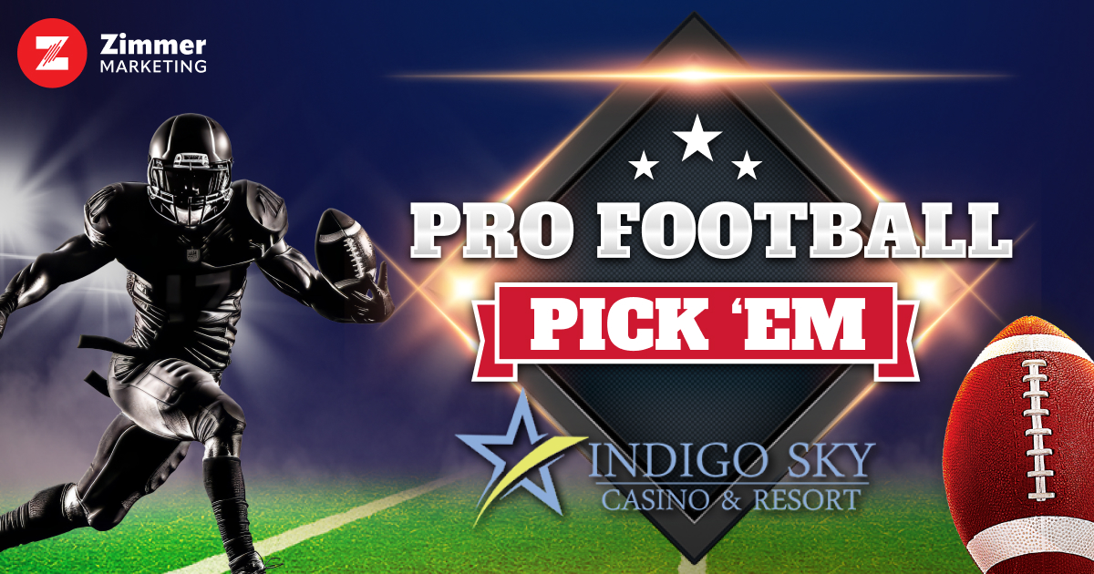 Pro Football Pick Em 2025 - Big Dog 97.9 - KXDG